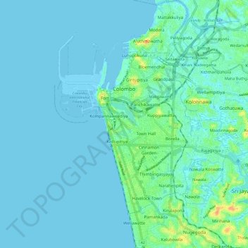 Kerala Backwaters Map